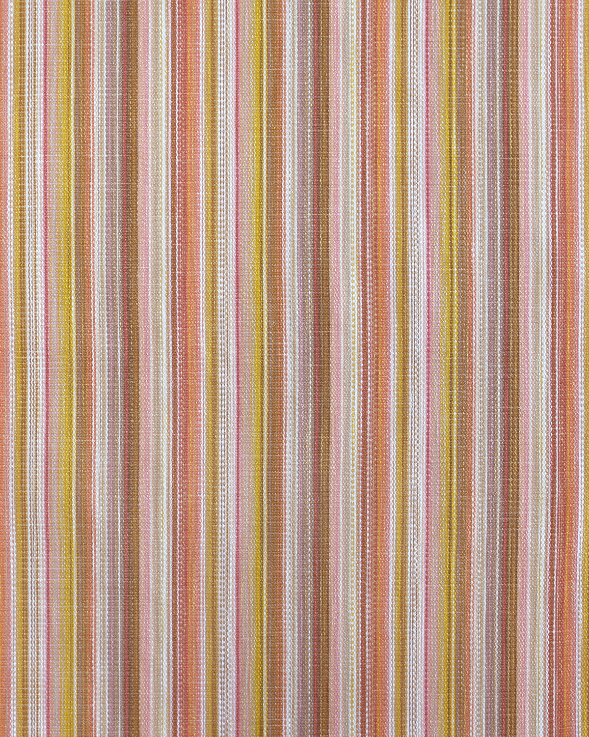 Prism Stripe Fabric in Multi Yellow/Pink